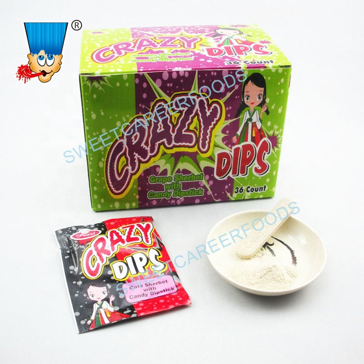 Candy Dipstick With Sour Powder Sherbet Candy Confectionery China price supplier 21food