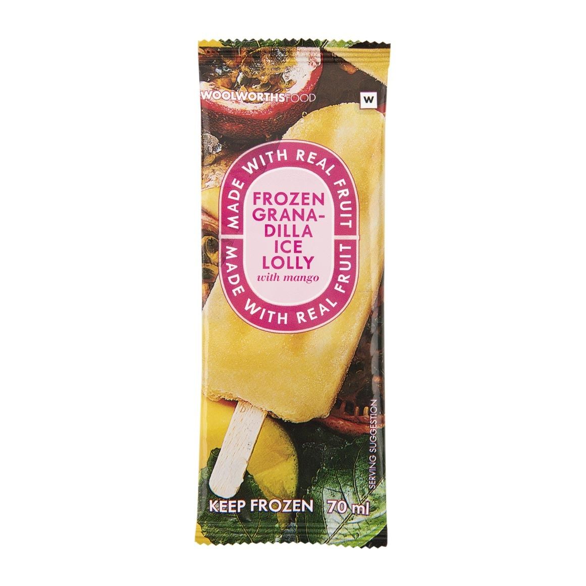 Frozen Granadilla Ice Lolly with Mango 70ml/Frozen Strawberry Ice Lolly ... Frozen Granadilla Ice Lolly with Mango 70ml/Frozen Strawberry Ice Lolly ...